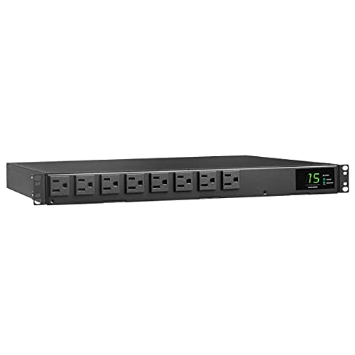 Tripp Lite PDU ATS / Metered 120V 1.44kW 15A 8 5-15R Dual (PDUMH15ATS ...