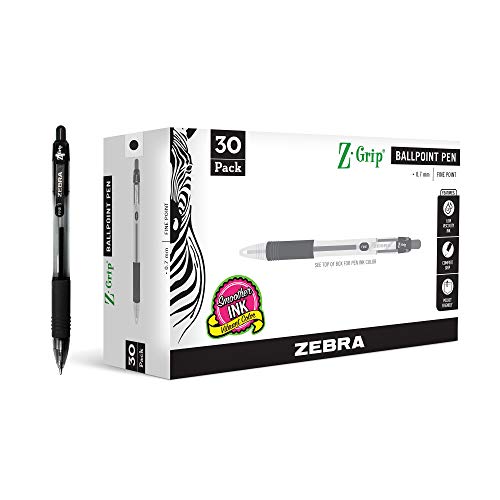 Zebra Pen Z-Grip 0.7mm Retractable Ballpoint Pen (zeb-25130) (zeb25130 ...